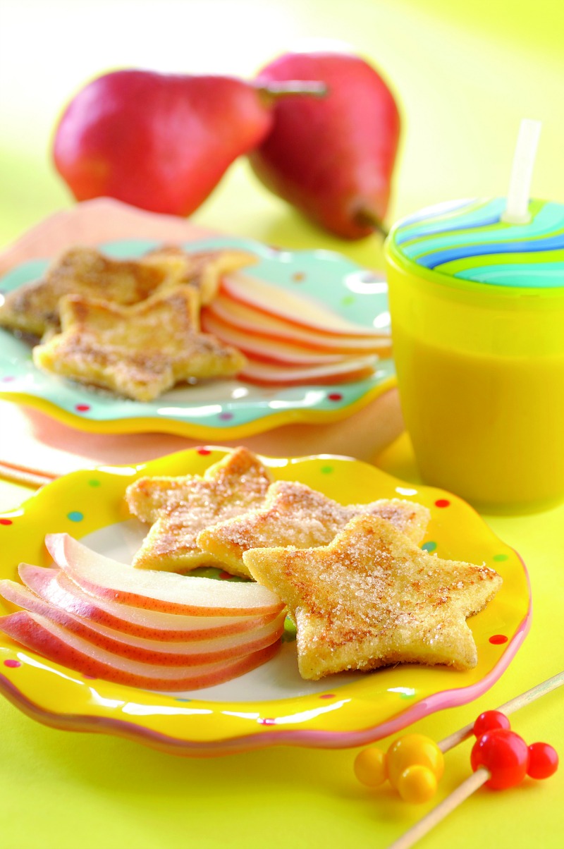 Pan francés con pera